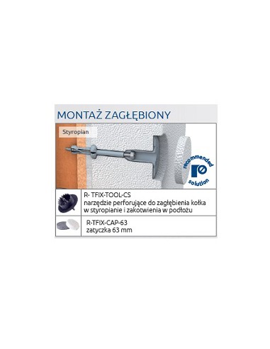 Montážna koncovka RawlPlug R-TFIX-TOOL-CS - izosystems.sk